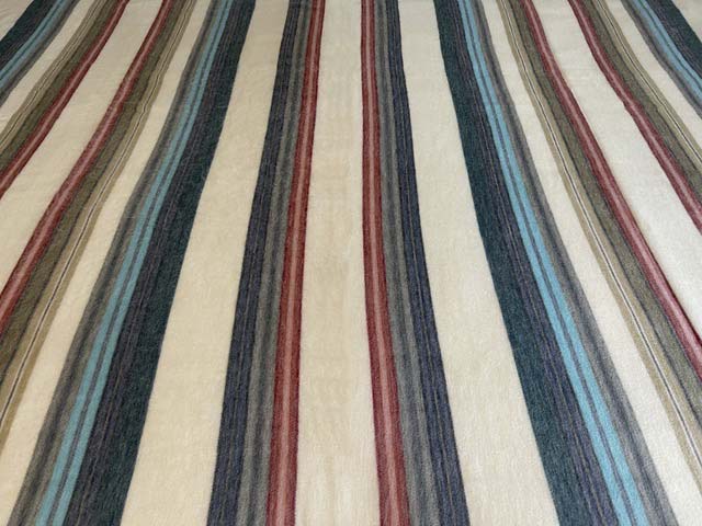 Peaceful Colors Striped Alpaca Throw - Alpaca Blankets, Clothing ...
