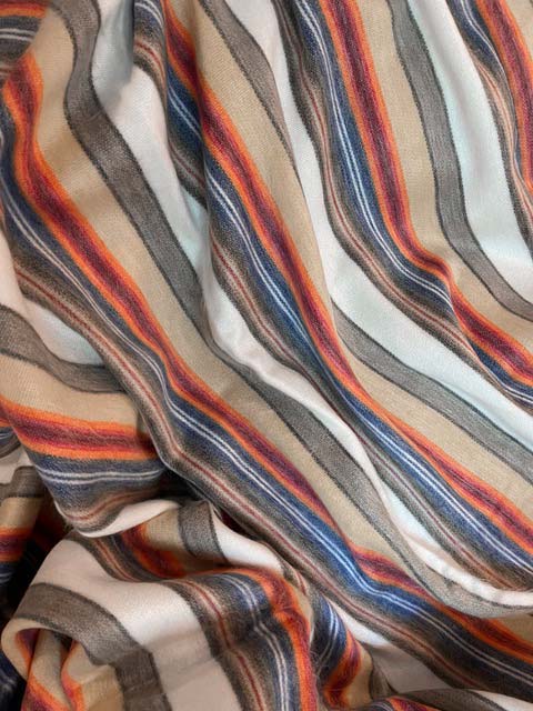 Happy Beach Sunshine Stripes Alpaca Throw - Alpaca Blankets, Clothing ...