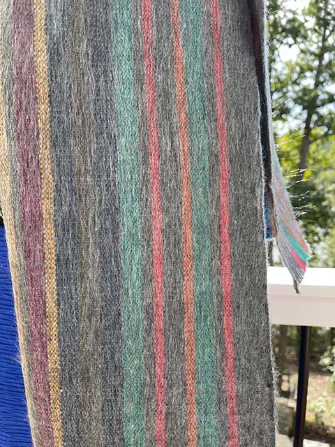 Subtle Fall Colors Alpaca Scarf - Alpaca Fiber Products & Gifts | Villa ...